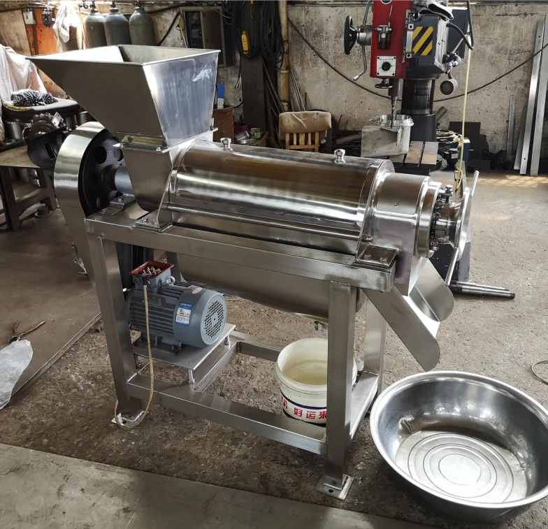 Industrial Vegetable Pulper Orange Lemon Strawberry Grape Cherry Tomato ...