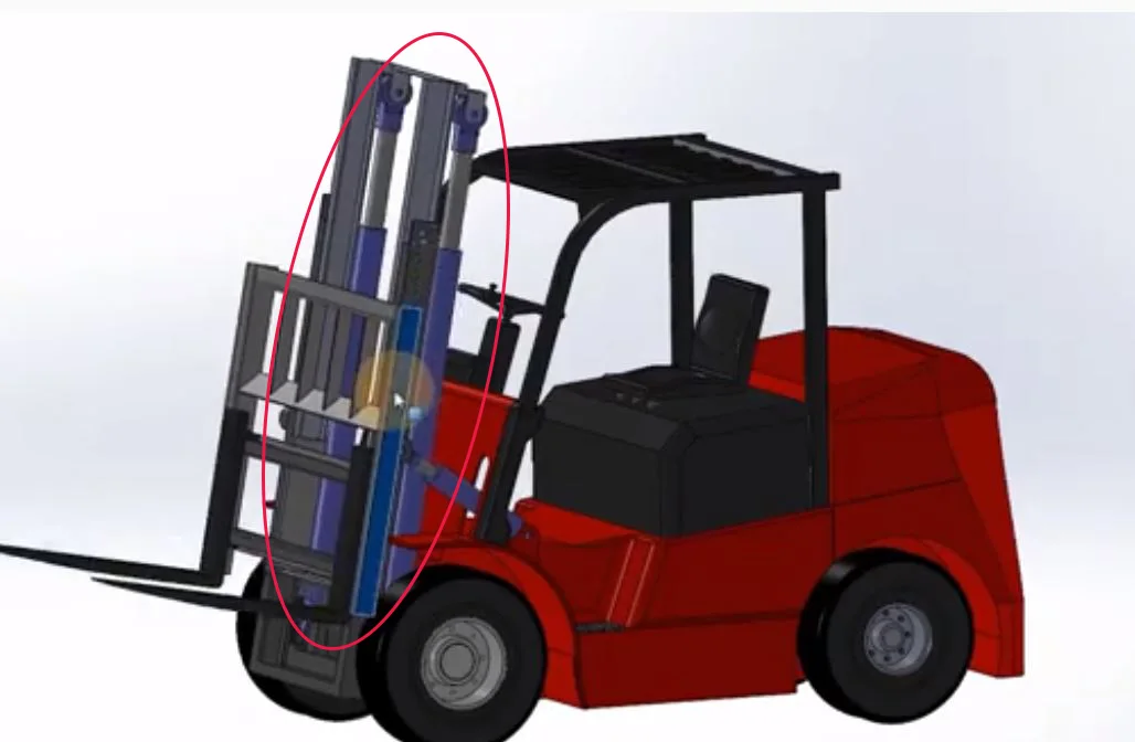Double Piston Hydraulic Cylinders Double Ended Cylinder Hydraulic for ...