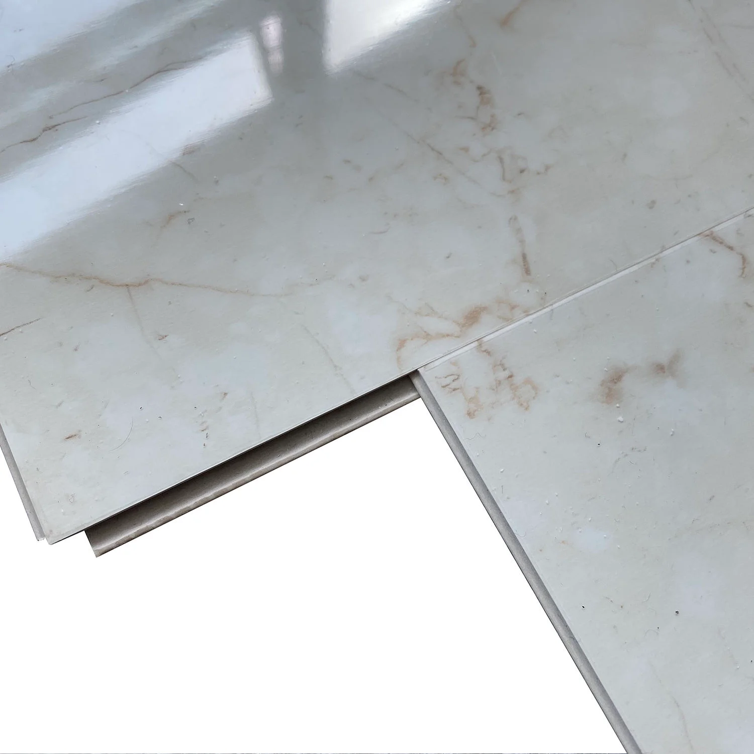 Glossy Marble SPC 3mm-8mm Flooring Waterproof Luxury Vinyl Planks ...