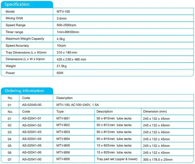 Chincan Mtv-100 Multi-tube Vortex Mixer Microprocessor Control Provides ...