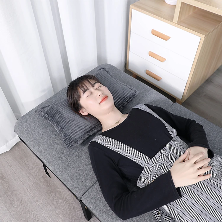 Portable Colorful Folding Bed - Durable & Adjustable Design