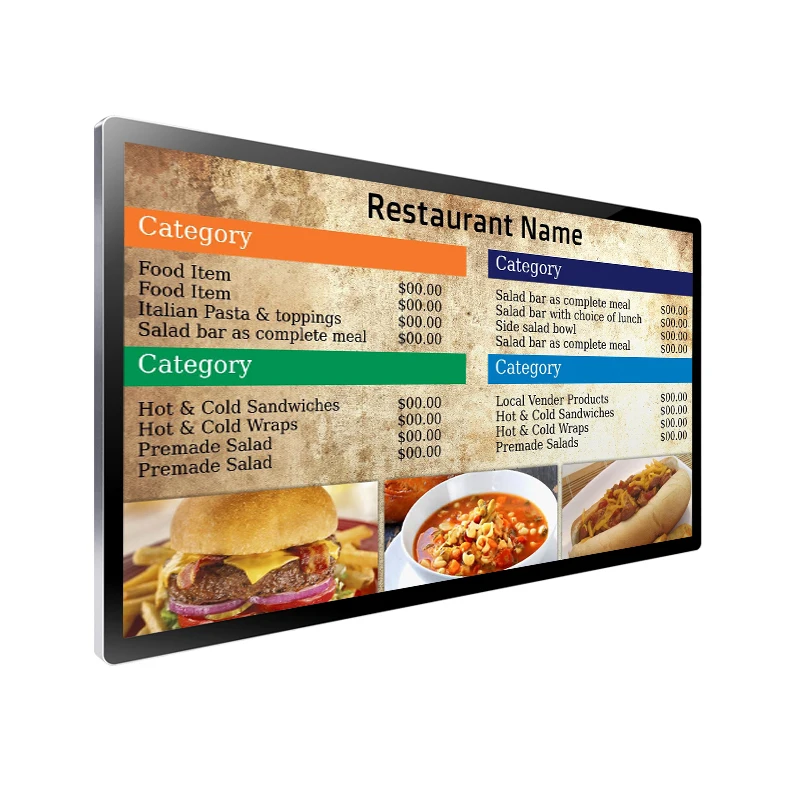 AllSee DM55D Network Digital Menu Board Screen 55 Inch