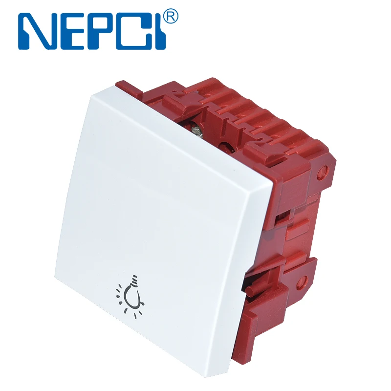 45*45mm Light Switch 1 Gang 1 Way Power Switch - Buy Light Switch 1 ...