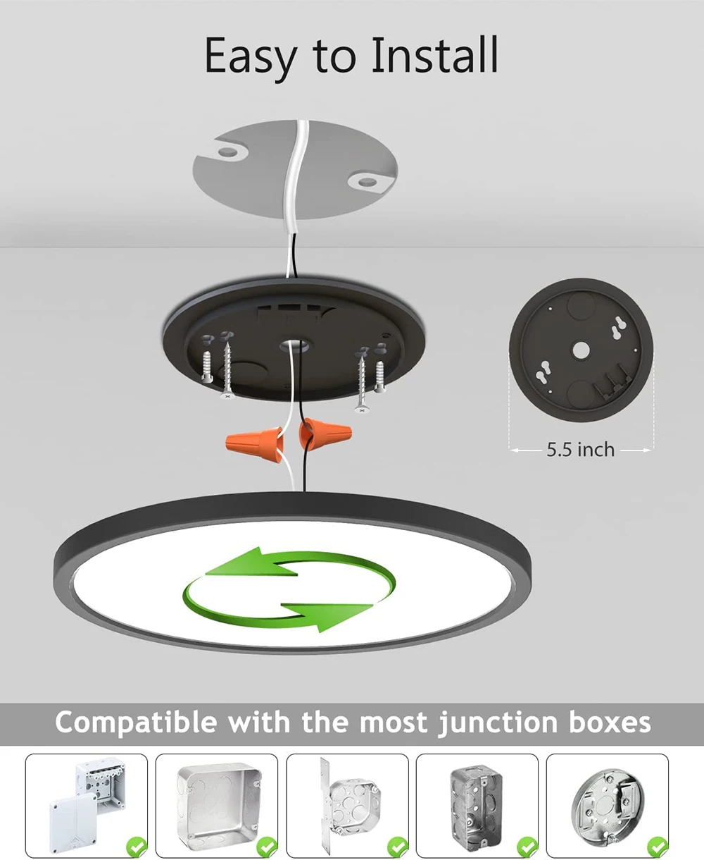 Hofoled LED Ceiling Lights - Modern, Efficient, and Stylish