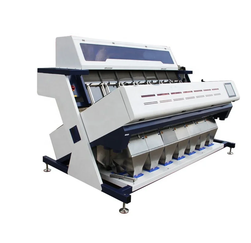 Big Capacity Bean Color Sorter Machine Simple Structure In Chute Type ...