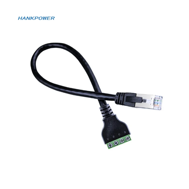 RJ45 to 4 Pin Screw Terminal Adaptor Connector - Ethernet Extender for ...