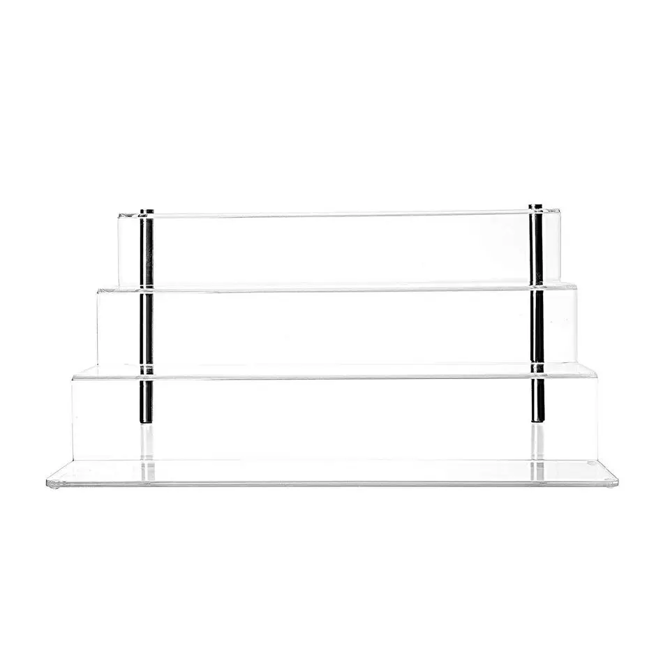 Acrylic Cupcake Ladder Display Stand,Collection Organizer Shelf,Dessert ...