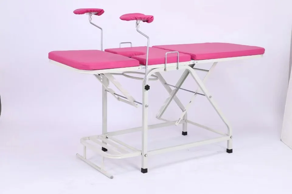 Gynecological Exam Table with Stirrups - Portable & Durable