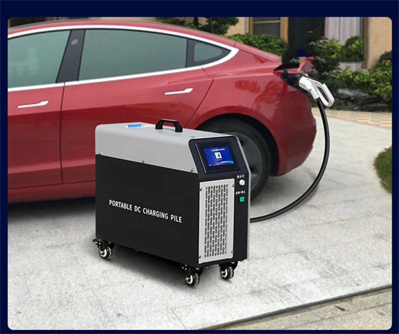 Portable EV Charger 20KW DC Fast-Charging Station for Emergency Power OEM