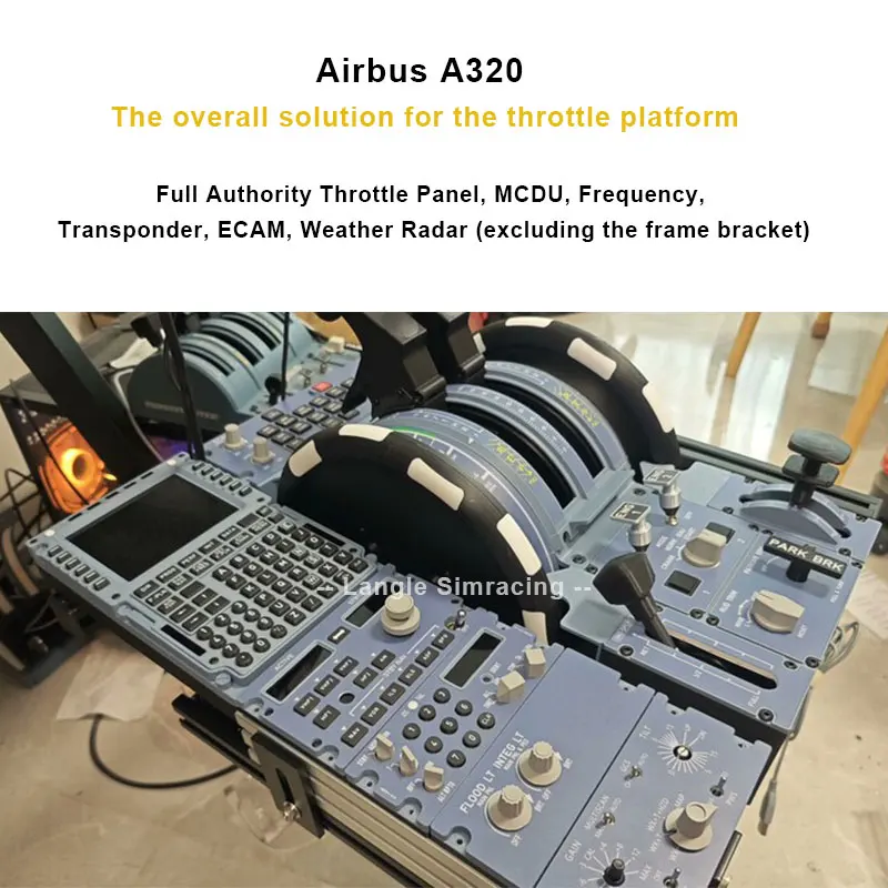 Fully Automatic Backlit Throttle Station Simulator Throttle Station ...