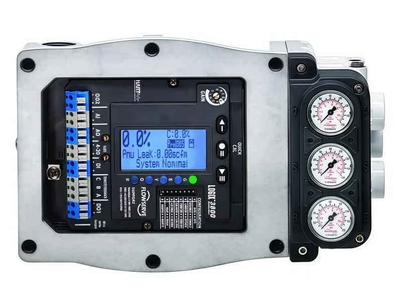 Flowserve Logix 3800 Series Digital Positioner Model 3821-28EA-D43R-0110-00