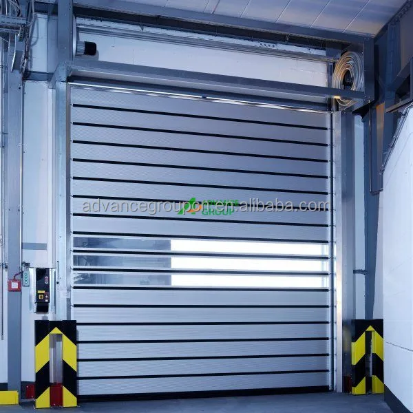 Factory Lifting Automatic Sliding Warehouse Overhead Industrial Door ...