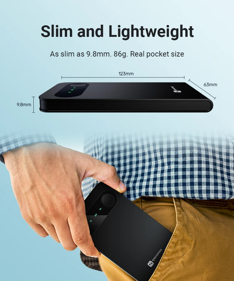 No Sim Required Esim Mobile 4g Lte Dongle Wifi Hotspot Router Wireless ...