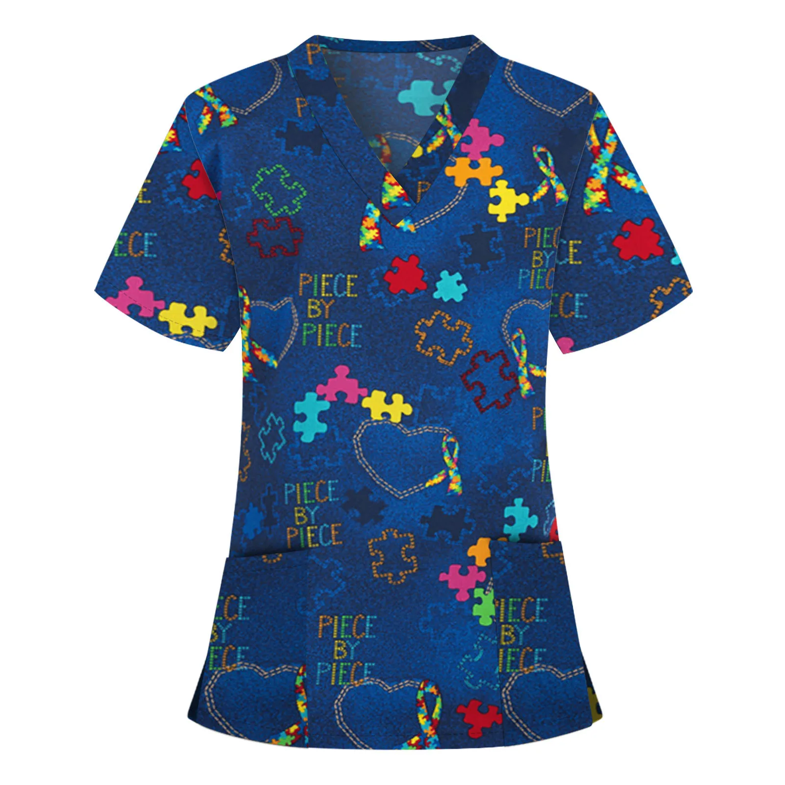 Custom Printed Scrub Top,Custom Order - Buy Scrub Top,Hospital Approved ...