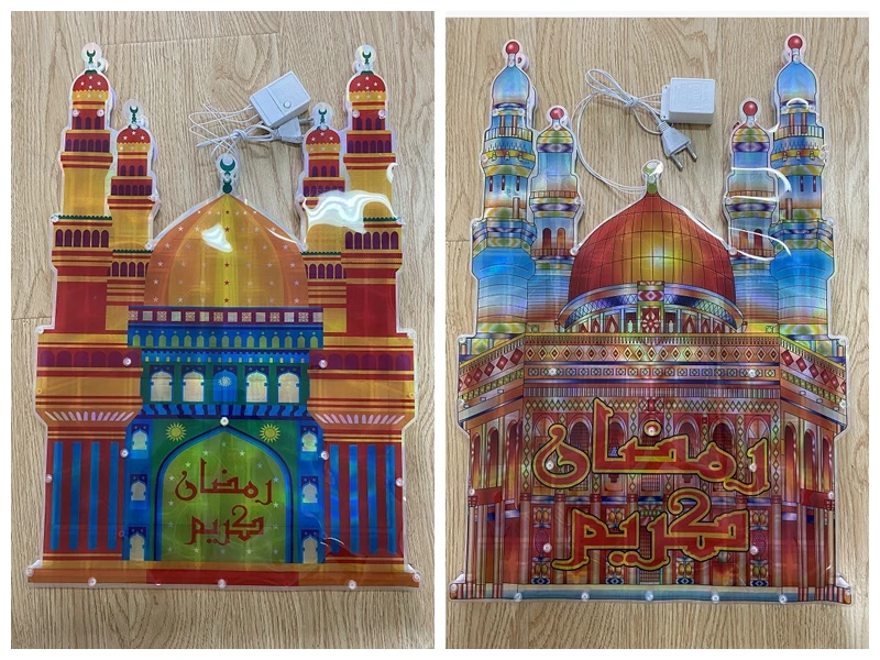 Alibaba.com: Arabic Islamism Muslim LED Wall Ornament with Crescent ...