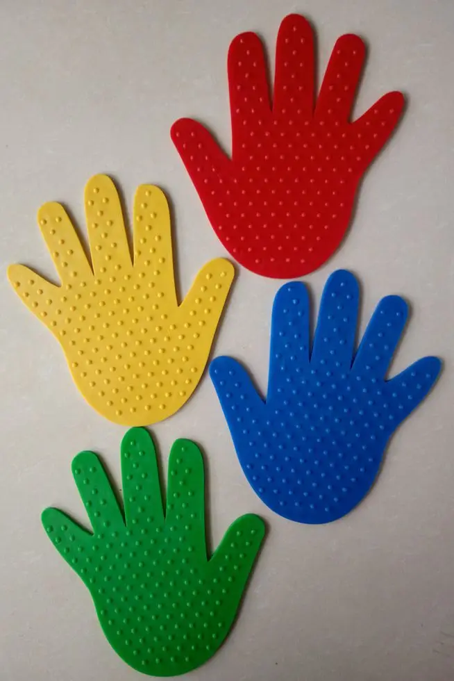 Hand Handprints Kids Soft Play Sensory Integration Toys