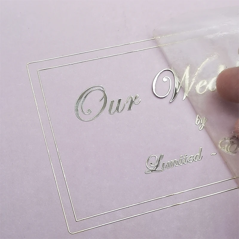 Metallic Letters Labels Custom Thin Electroform Gold Nickel 3d Logo ...