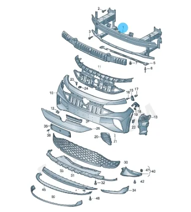 Auto Car Body Kit Spare Parts for VW ID.6 & ID.4 CROZZ