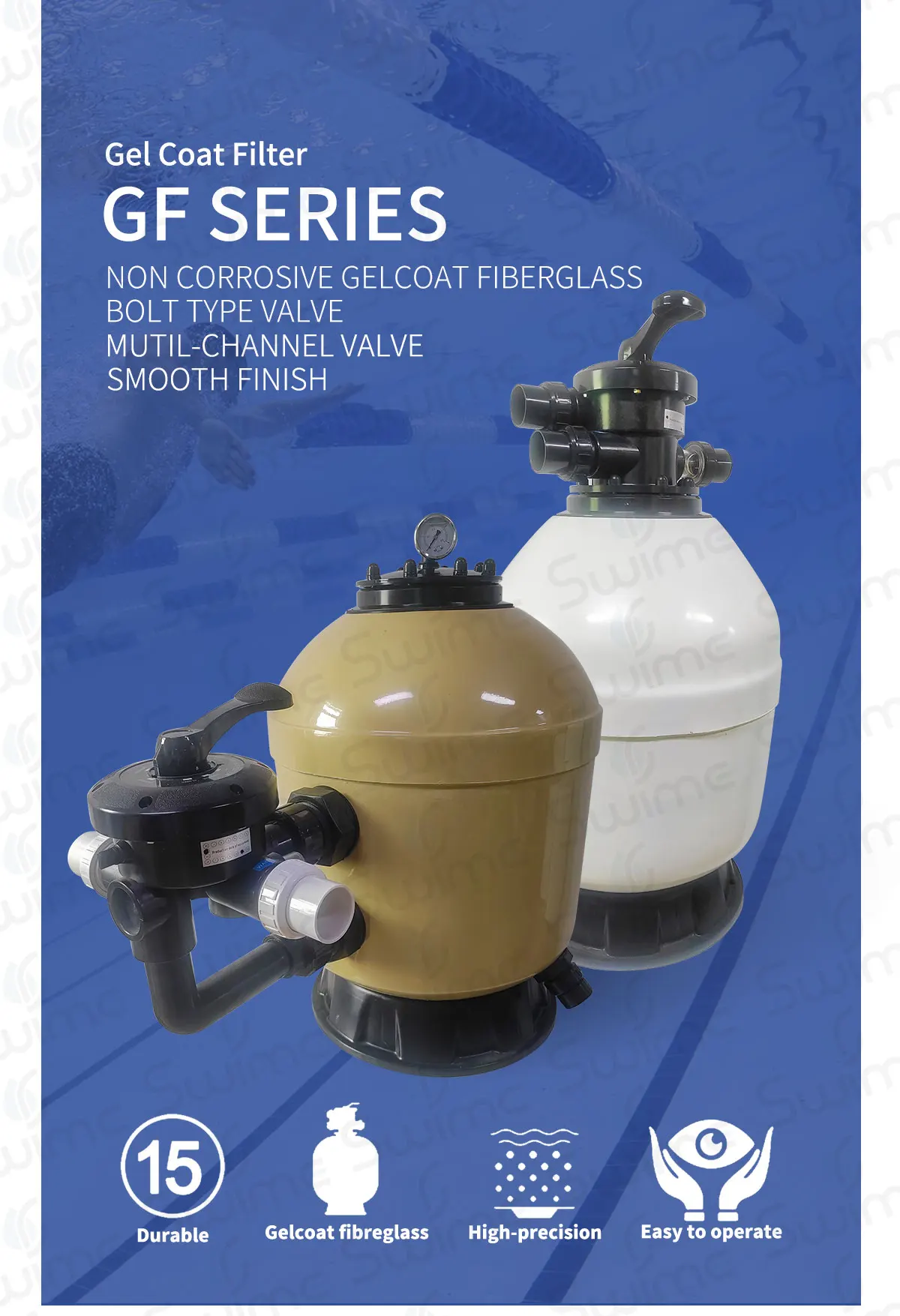 Sand Filter Water Treatment - Efficient Swimming Pool Filters