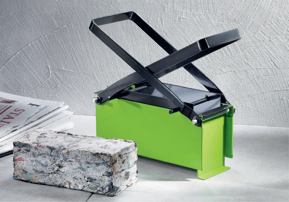 Steel Paper Log Maker Compactor Powder Coated for Furnace Fuel ...