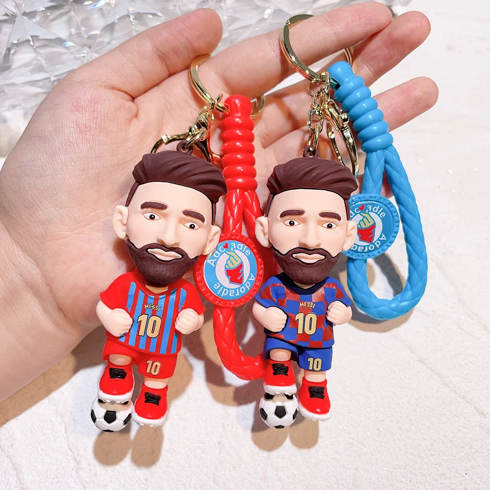 Superstar Messi & Inter Miami Hot Football Keyring Pendant