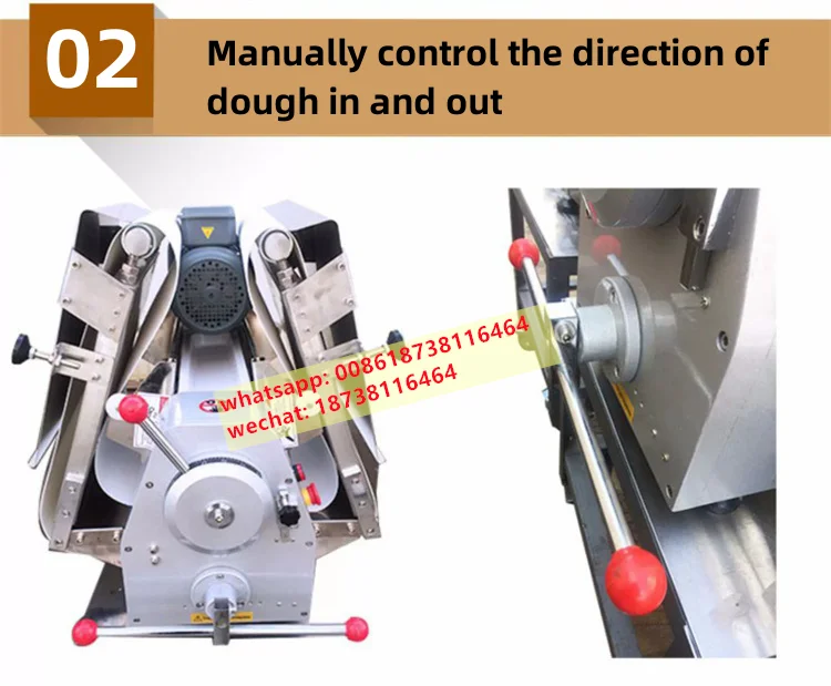 Pizza Dough Sheeter Laminator Dough Press Flatter Machine For ...