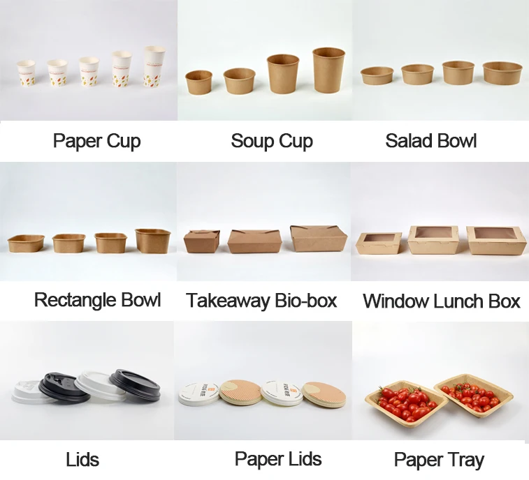 Takeaway Carry Out Paper Tray Fast Food Recycle Paper Tray ...