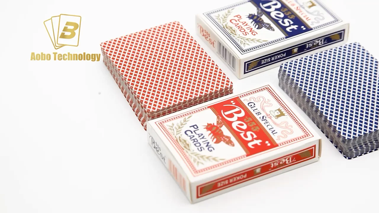 Custom New Quality Poker Smooth Creative Gift Durable Poker Playing ...