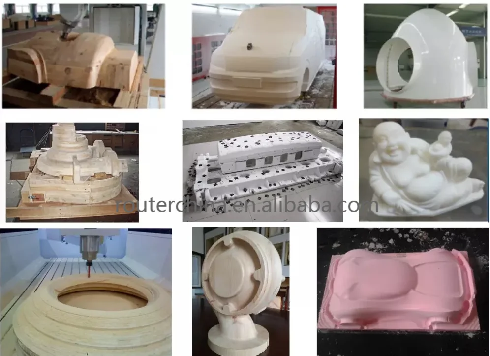 3D Wood Printing Machine - CNC Wood Router Engraver