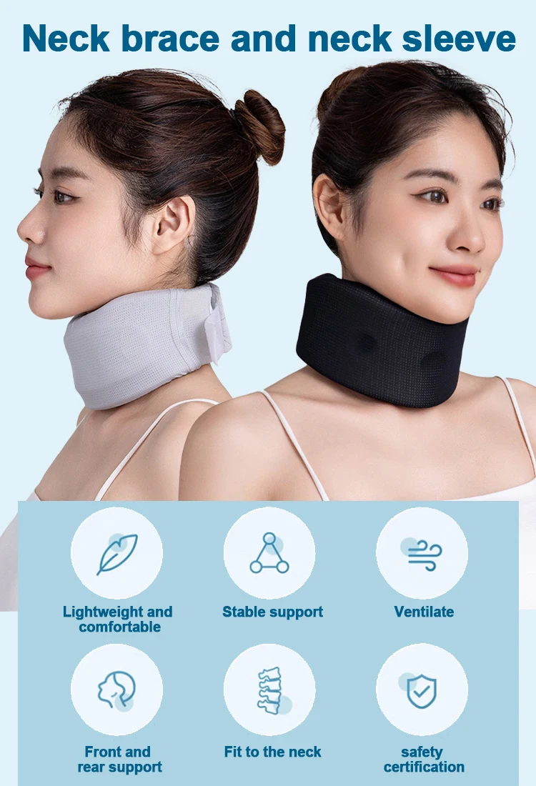 Orthopedic Neck Support Brace Medical Pain Relief Cervical Collar For ...