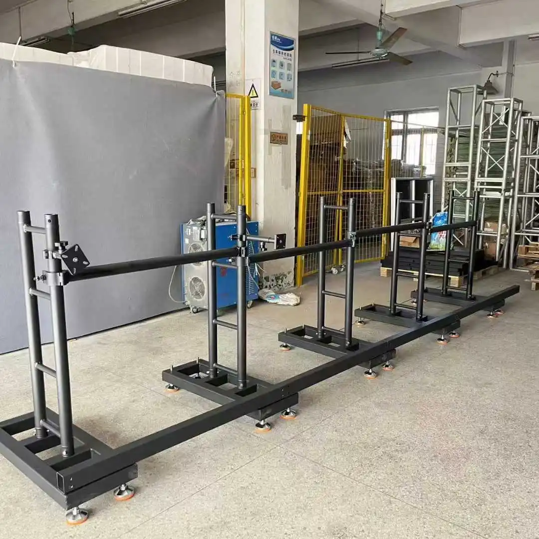 Portable LED Screen Wall Display Aluminum Alloy Concealed Fixing Truss ...