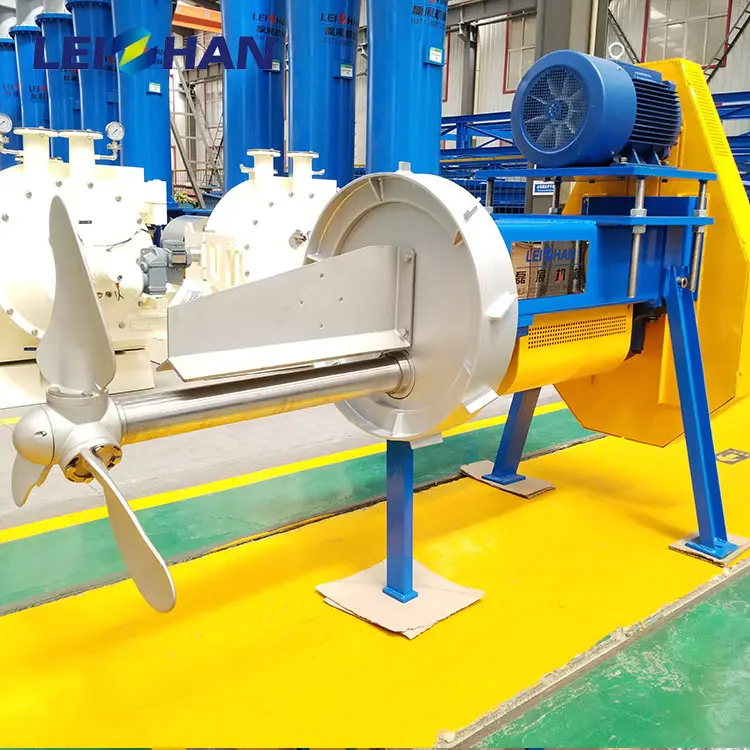 Leizhan Pulping Equipment Agitator Mixer Paper Pulp Machine Chest ...