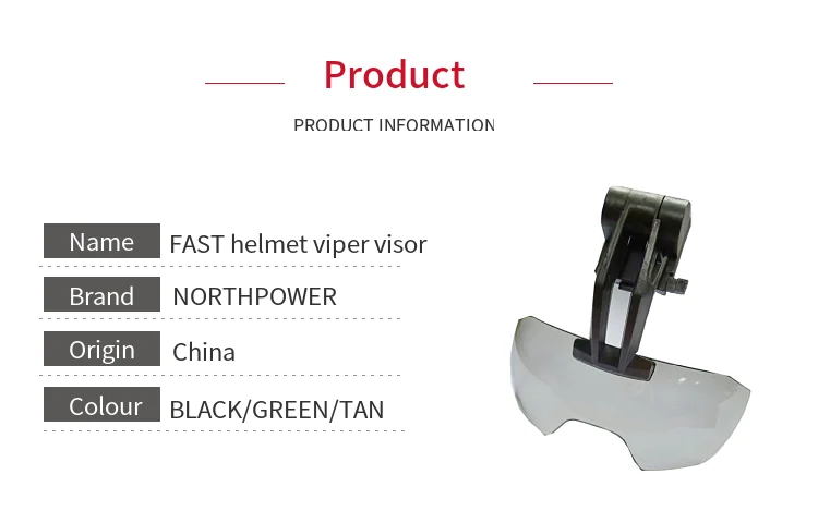 Tactical Helmet Visor With Arm Lens Anti-fog Glasses For Fast/mich ...