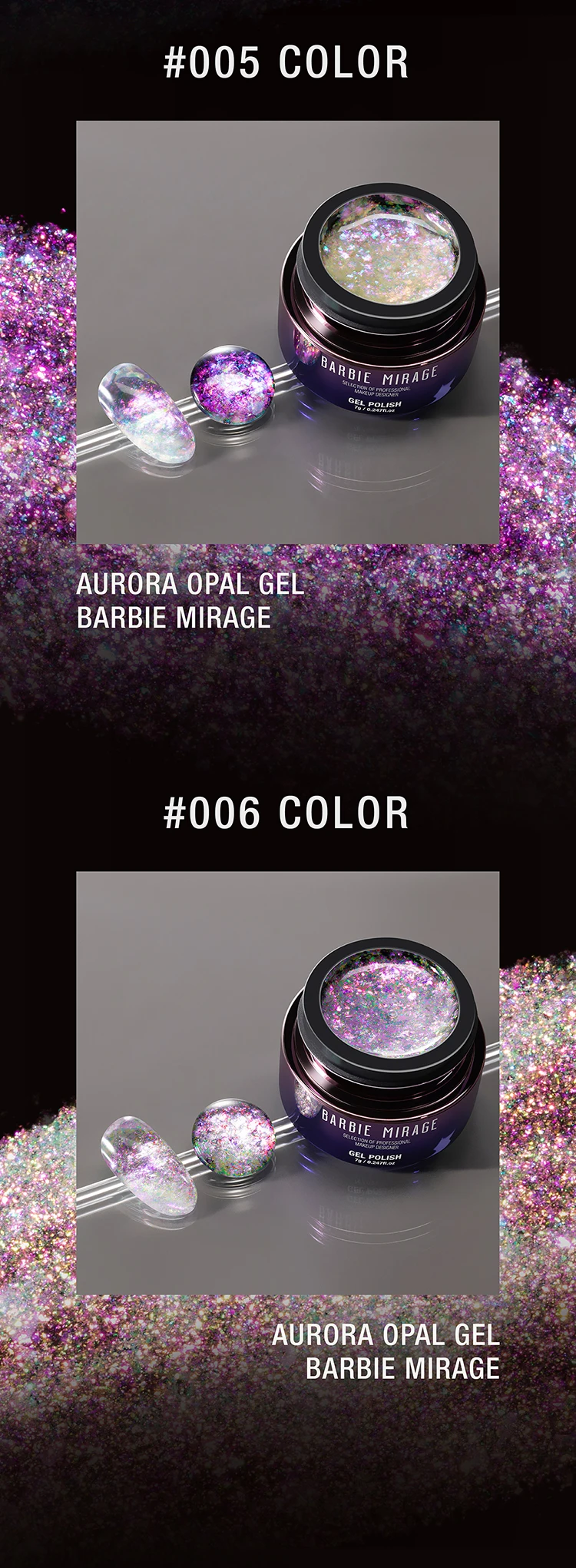 Bbm Mermaid Iridescent Colors Multichrome Irregular Pieces Sequins ...