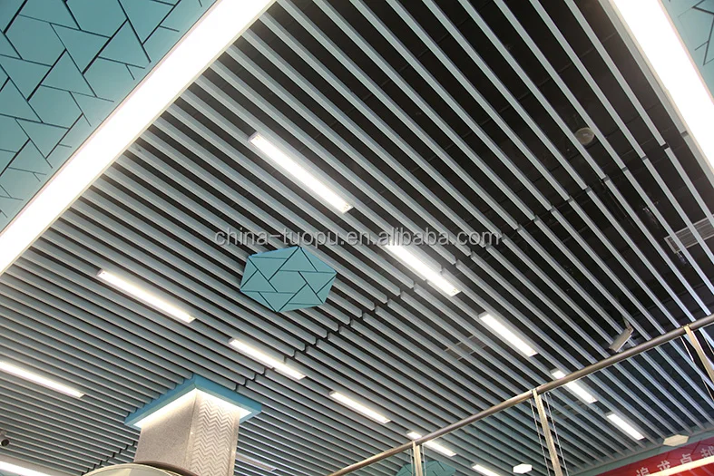 Exterior Wall Cladding: Wood Grain Aluminum Strip Facade Panels for ...