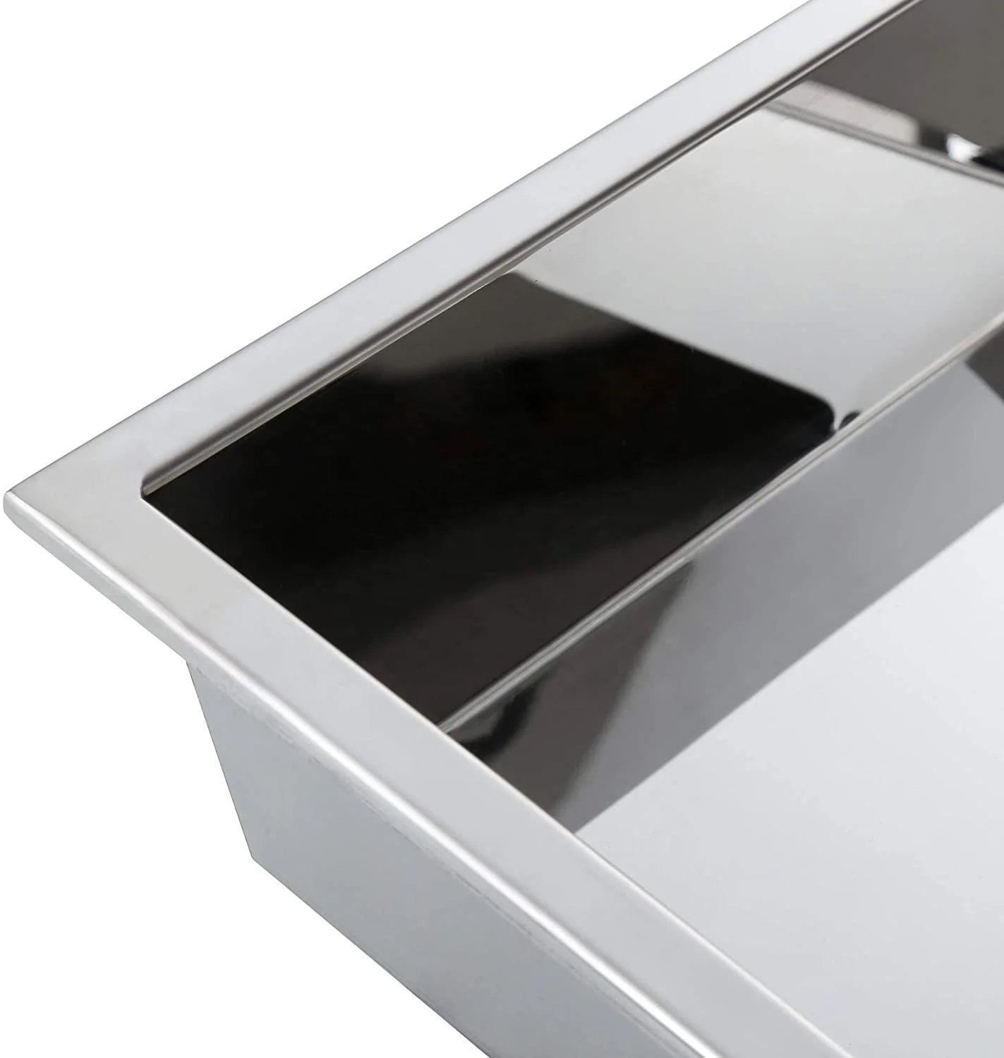 304 Stainless Steel Bathroom Recessed Metal Wall Hidden Niche Black ...