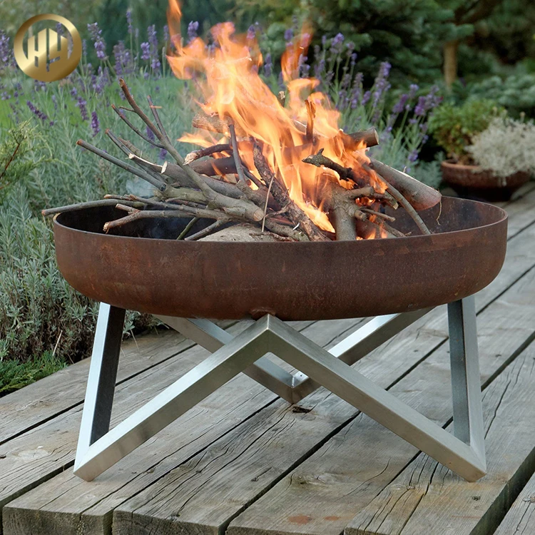 Garden Firewood Carbon Steel Rusty Metal Heat-Resistant 1.5-4mm ...