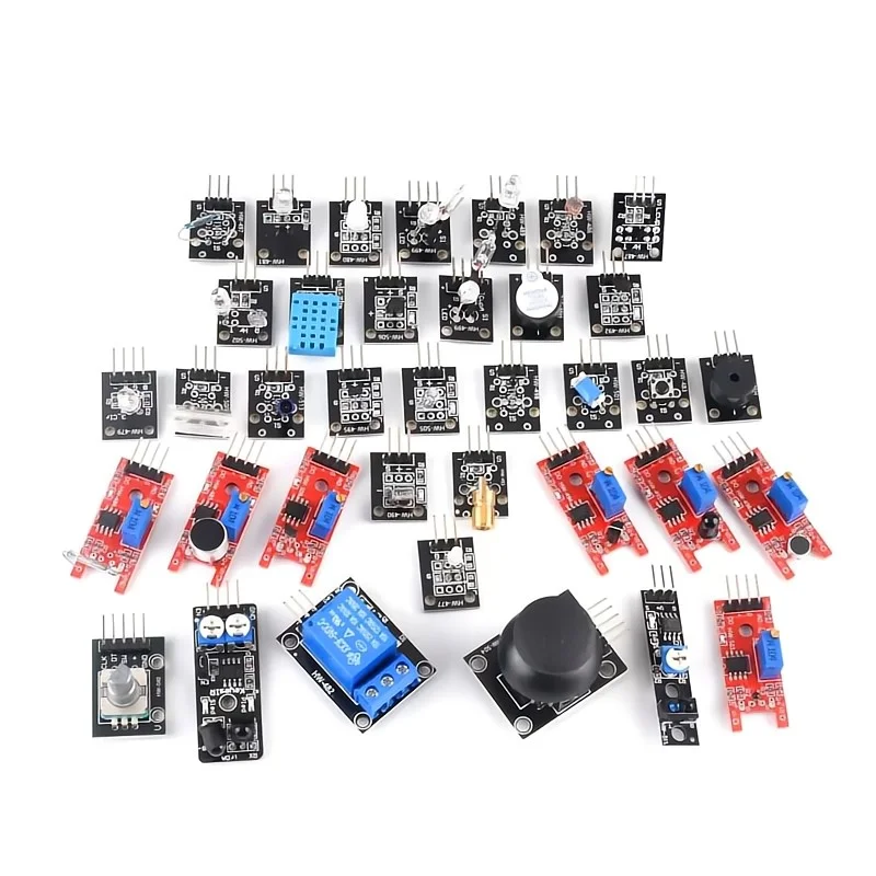 Intelligent Standard Brand Car Sensor Kit with 37 Kinds of Modules and ...