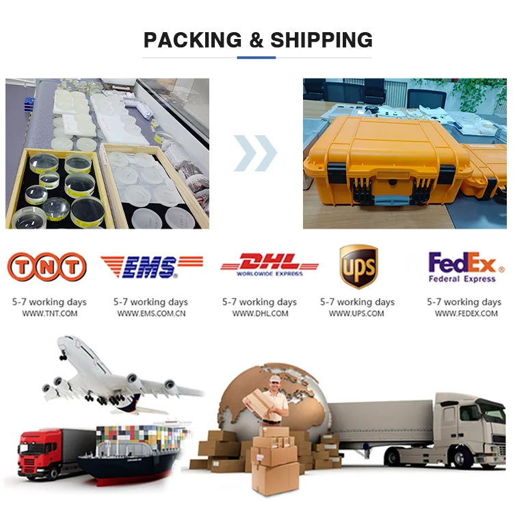 K9, BK7 Material Optical Glass Reticle with Checkerboard, Calibration ...