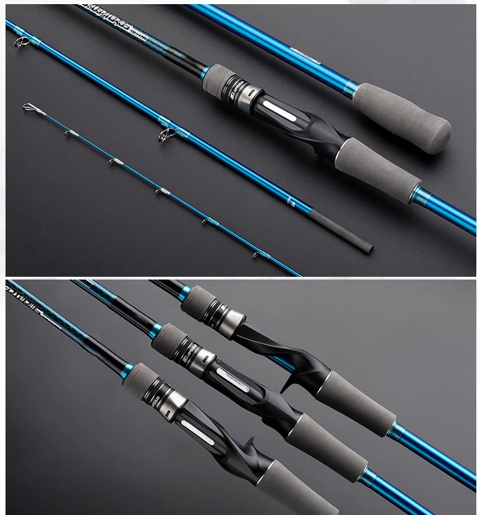 Fjord Fishing Rod 1.95m 2.15m 2.35m Carbon Fiber Telescopic Fishing ...