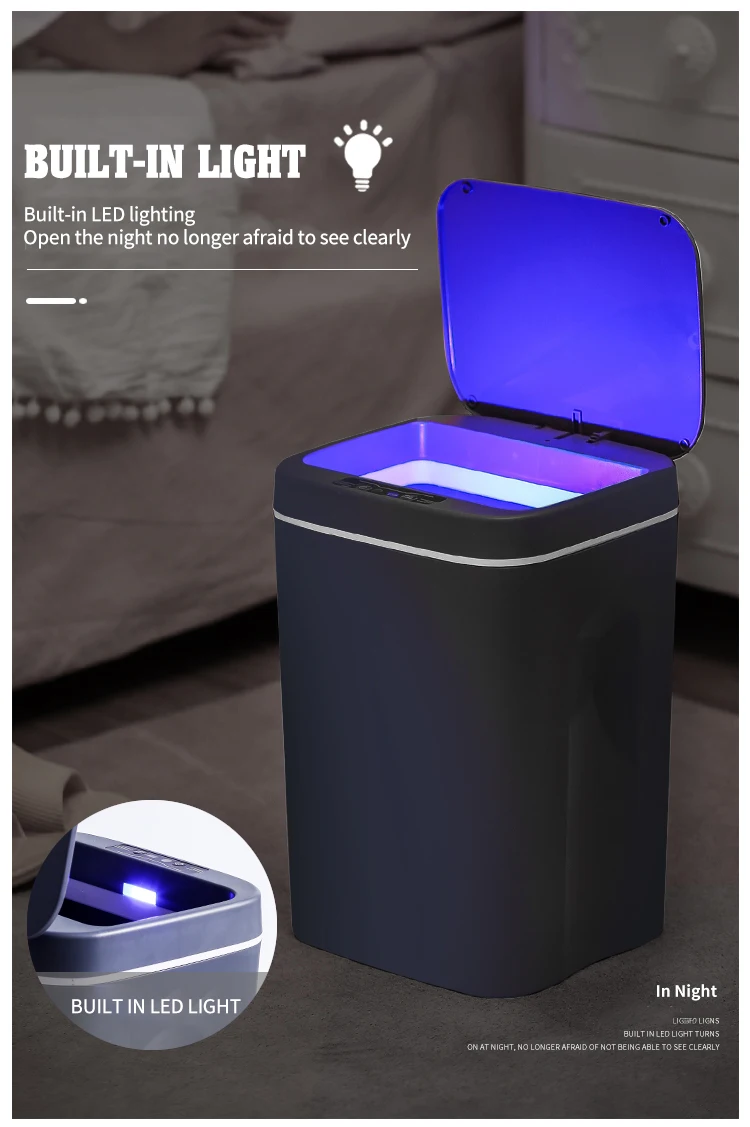 High Quality Intelligent Automatic,Touch-free Rectangular Rechargeable ...