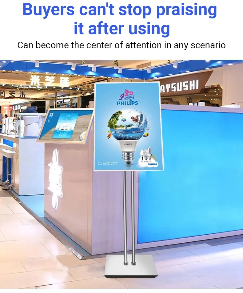 High Quality Custom Ultra-Thin Aluminum Profile Display Stand Small LED ...