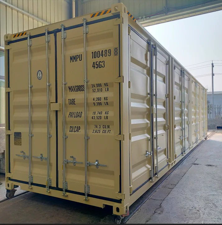 Hysun 40ft High Cube Side Door Containers - Brand New