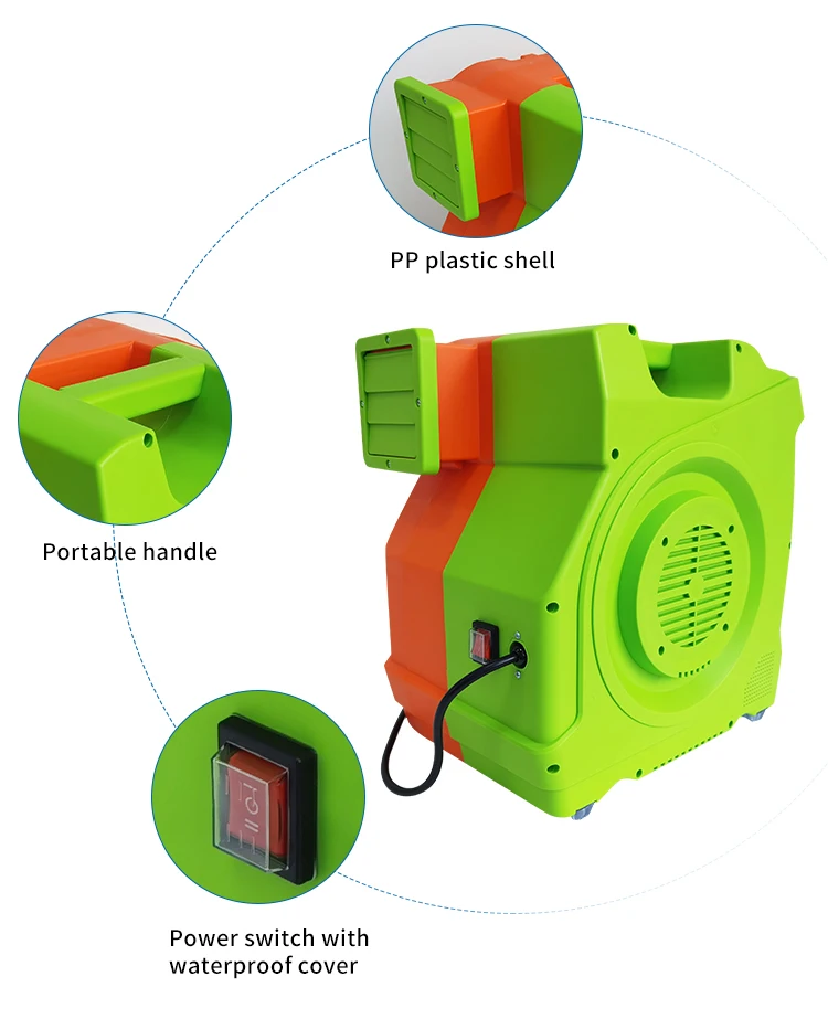 1.5HP 2HP Multi Inflatable Blower Air Blower for Inflatable Bouncy ...