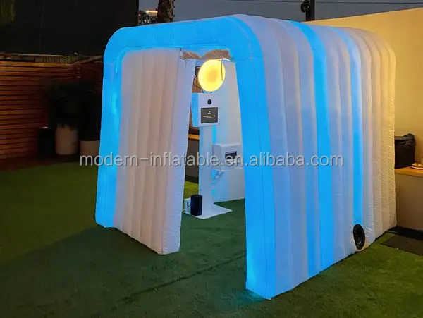 Vogue Camera Shaped Inflatable Photo Booth Tent Party Backdrop ...