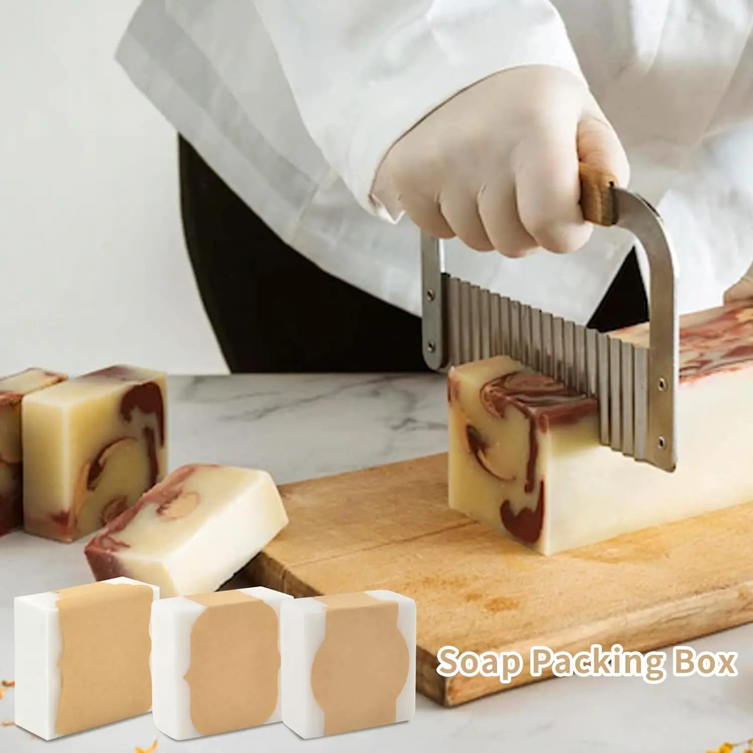 Printable Natural Kraft Brown Wrap Label Soap Label Packaging Brown ...