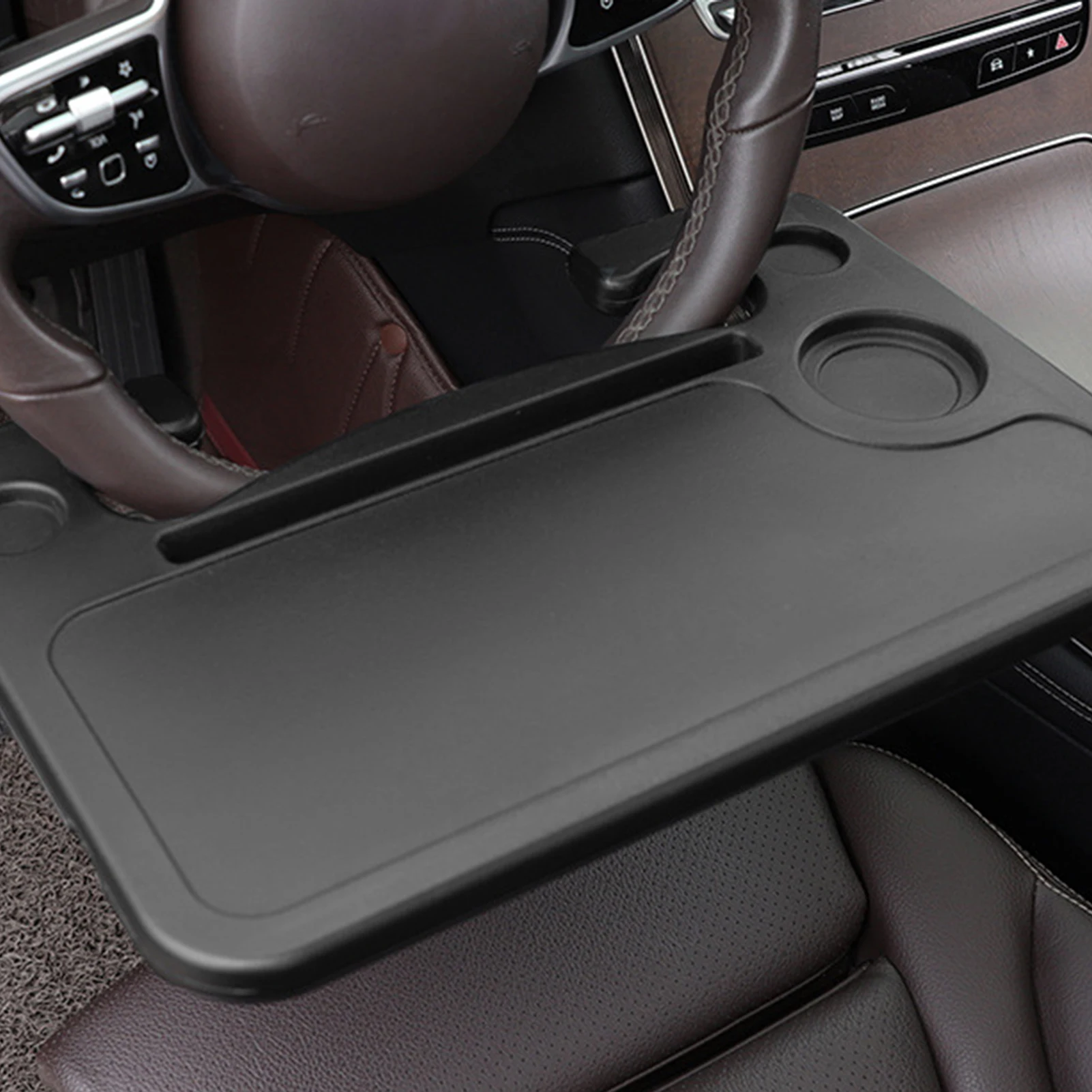Car Steering Wheel Desk - Portable Multi-Functional Table