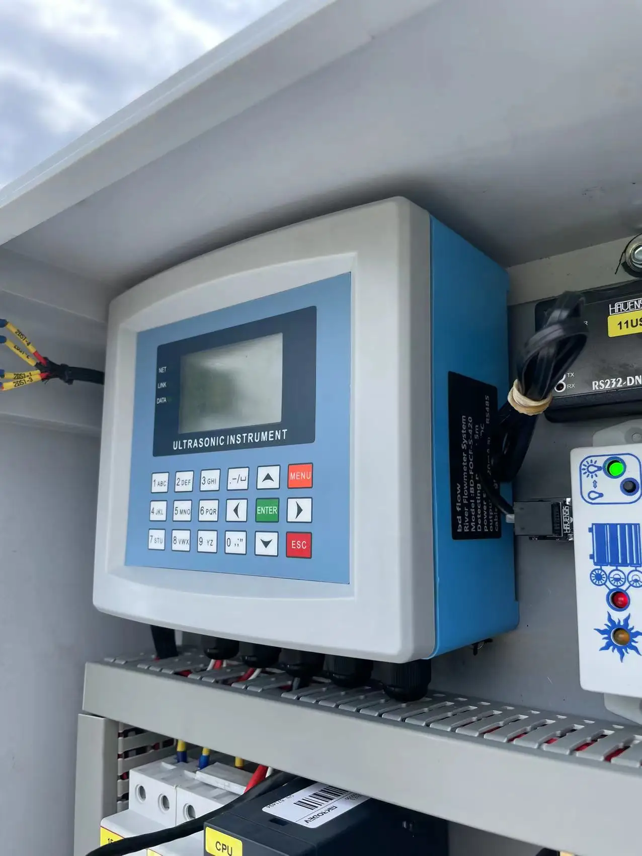 RS232 Parshall Flume Open Channel Flow Meter by Aice Tech