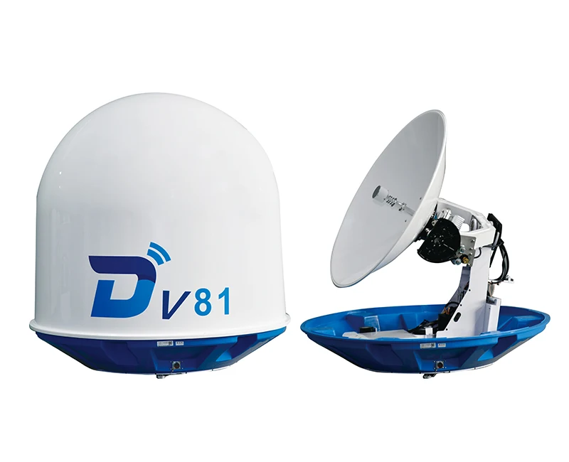 Ditel V81 VSAT KU- band 83cm vessels satellite internet systems boat ...