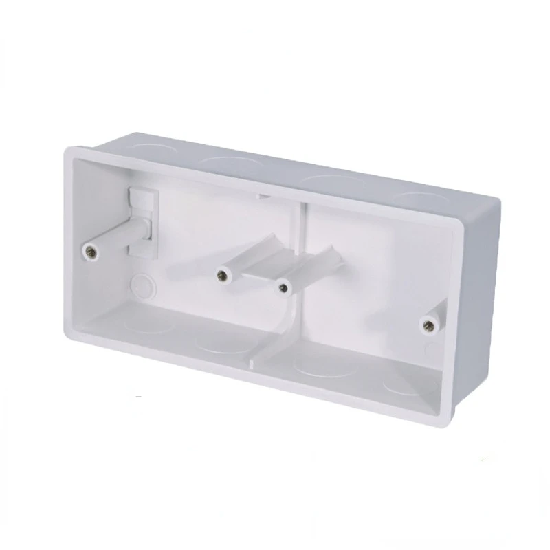Surface Mount Pvc Junction Box Home Use Wall Socket Bottom Box One Gang ...